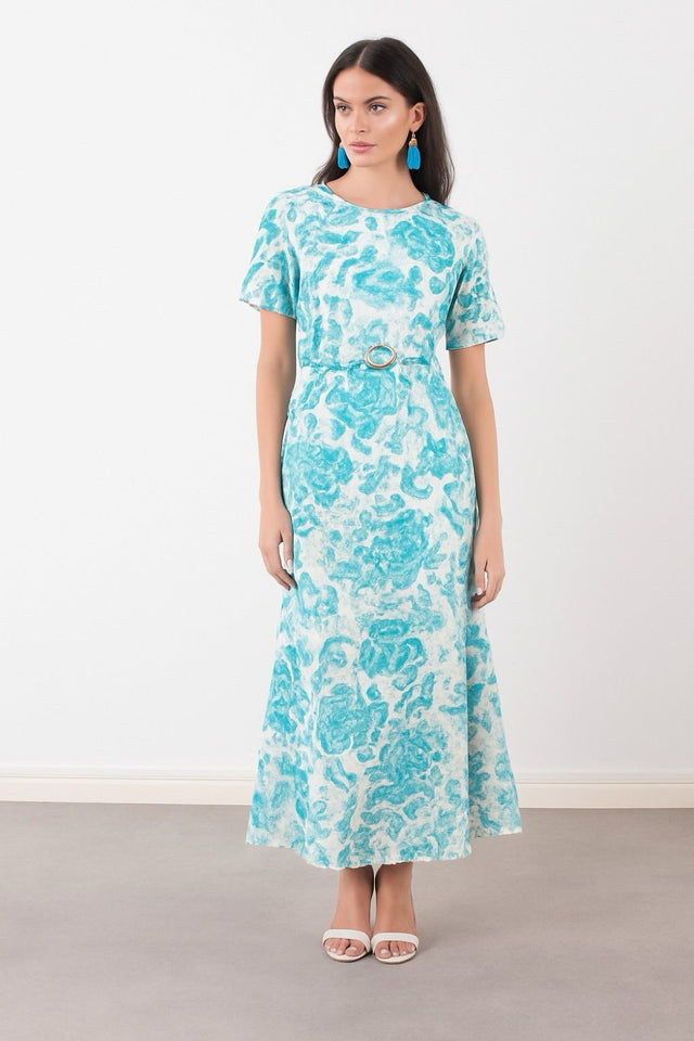 Marc Angelo Lace Dress MA81237 D322BLU